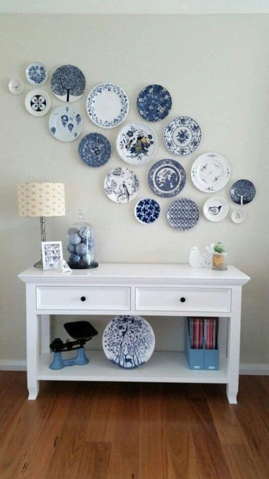 How to Upcycle Dish Plates as Wall Art - Upcycle My Stuff
