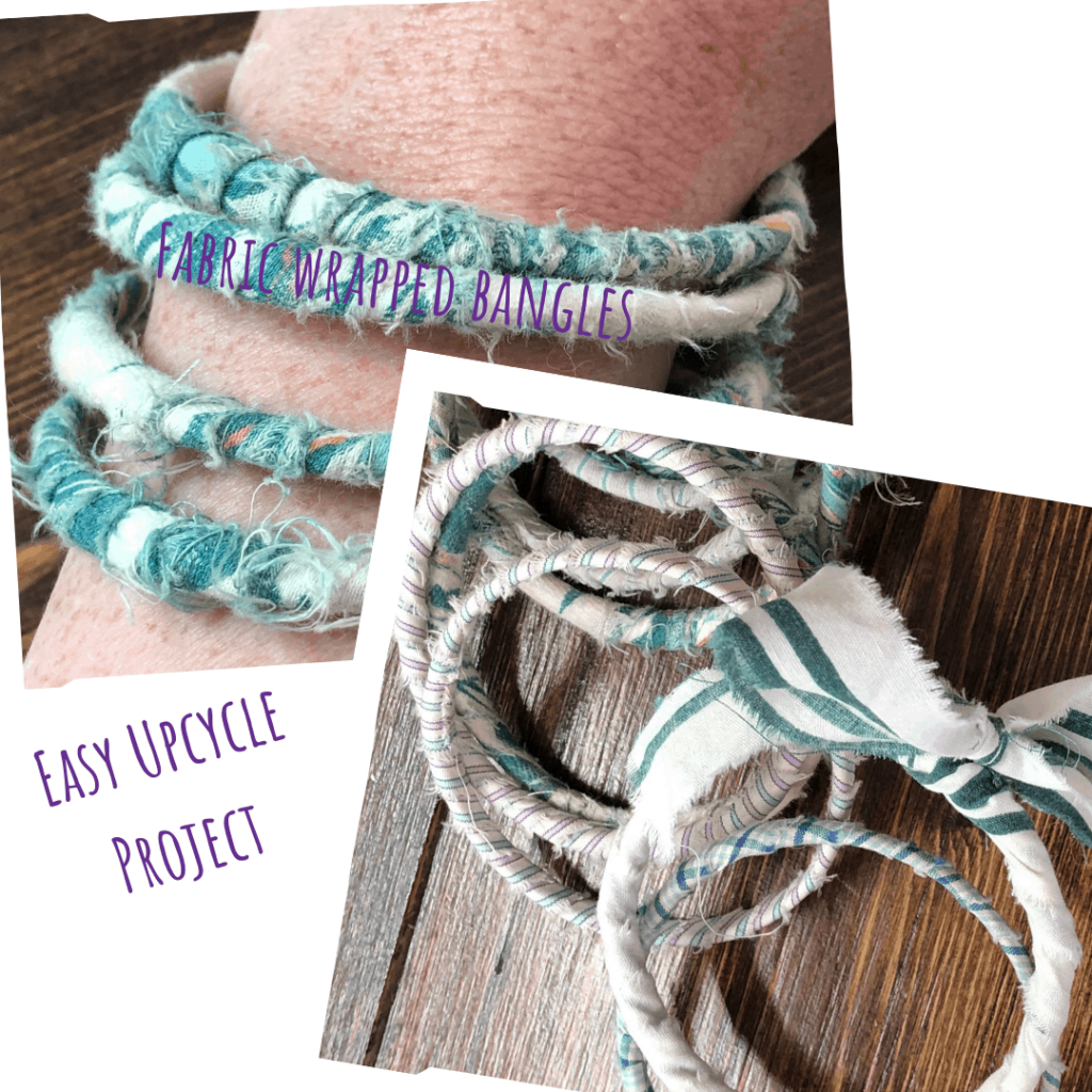 DIY Necklace Pendant made from Upcycled Fabric Samples