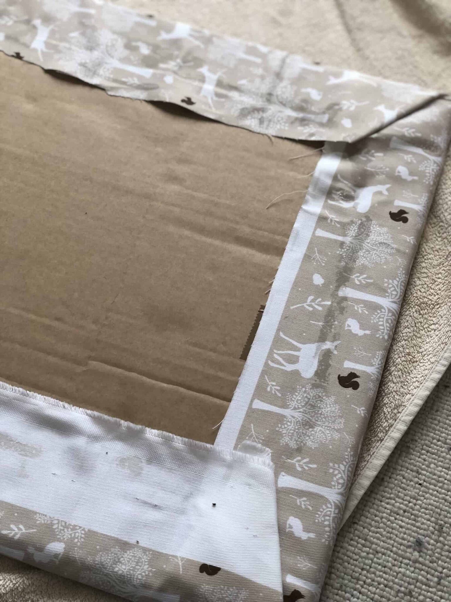 How to Upcycle Cardboard into a DIY Photo Display Board - Upcycle My Stuff