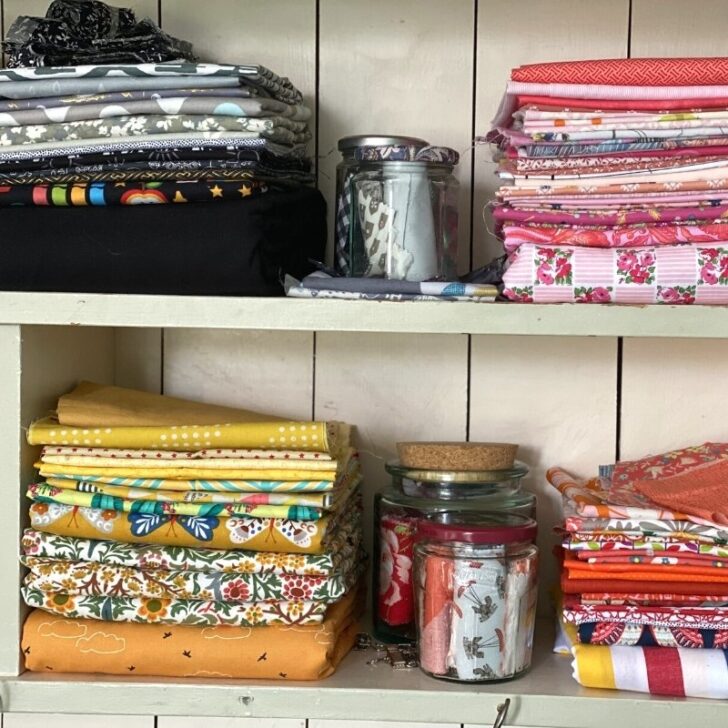 Sewing Room Organization Tips - No Cost Before & After Makeover