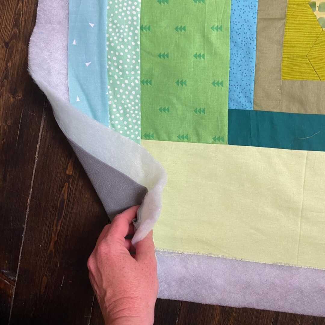 How to Use Fleece for Quilt Backing - Upcycle My Stuff