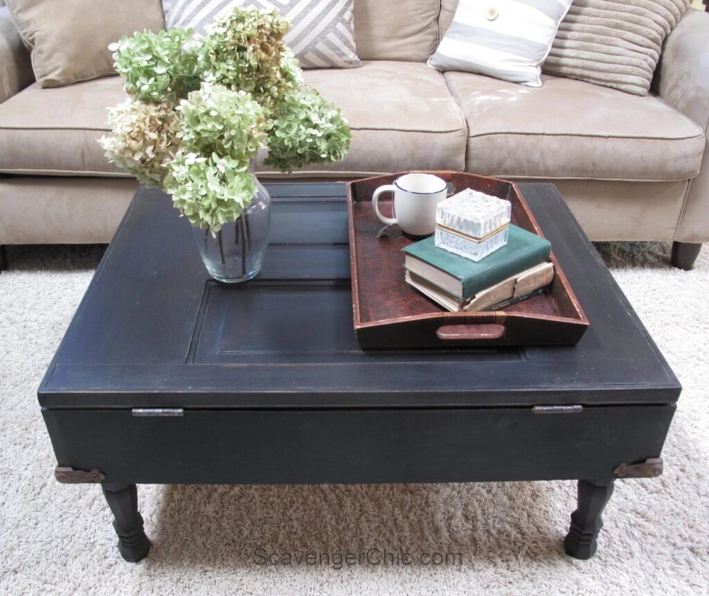 15 Ways to Turn an Old Door into a Table - DIY Tutorials - Upcycle My Stuff