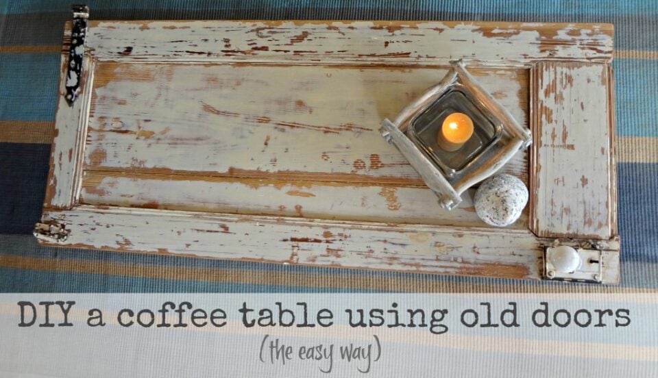15 Ways to Turn an Old Door into a Table - DIY Tutorials - Upcycle My Stuff