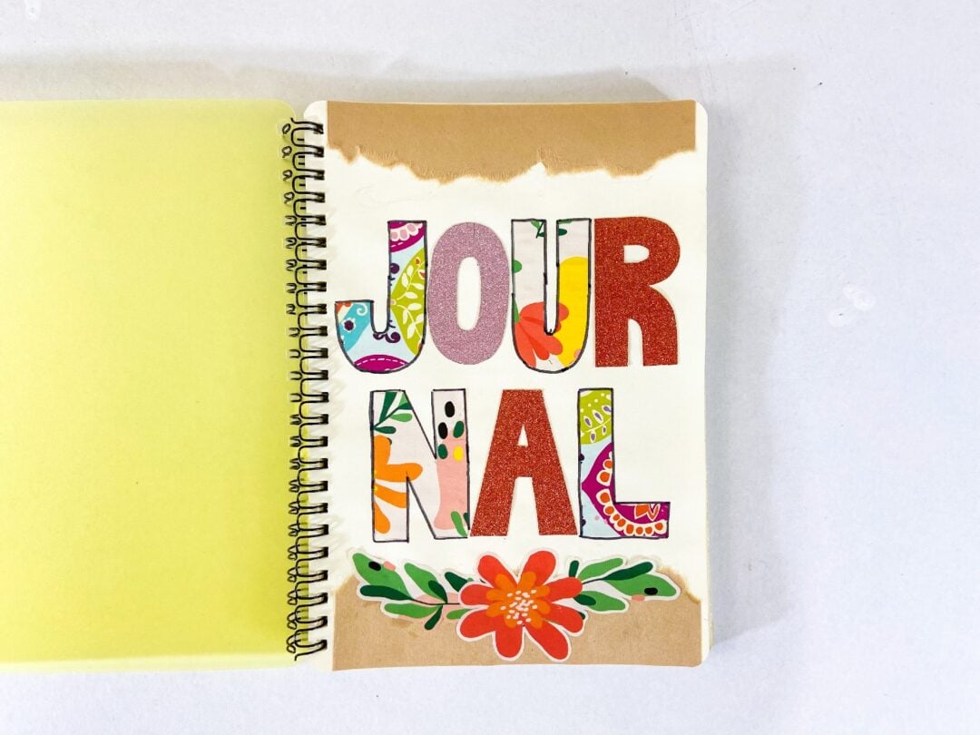 Design Your DIY Journal Cover With This Fun Tutorial - Upcycle My Stuff