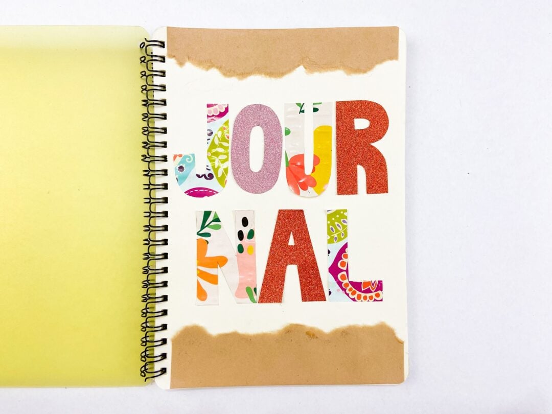 Design Your DIY Journal Cover With This Fun Tutorial - Upcycle My Stuff