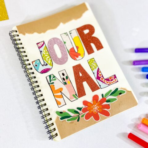 Design Your DIY Journal Cover With This Fun Tutorial - Upcycle My Stuff