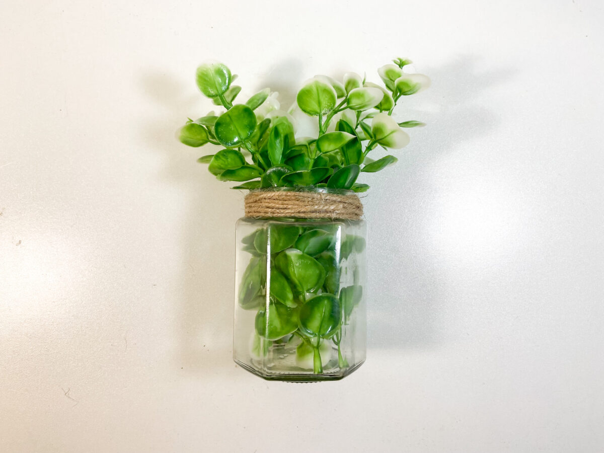 Make a Jar Craft Wall Hanging For Your Blank Wall - Upcycle My Stuff